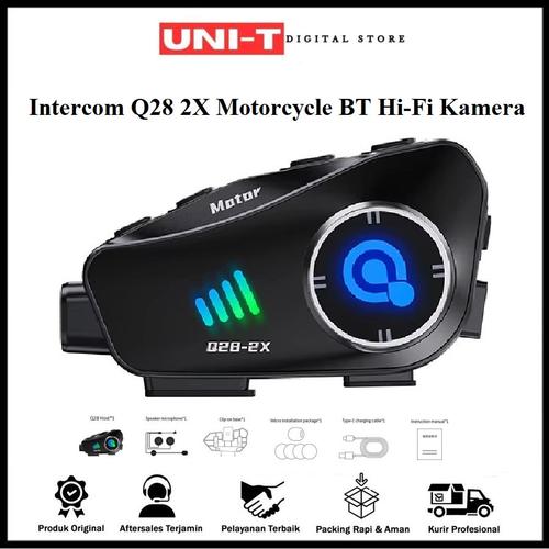 Jual Intercom Q28 2X Motorcycle Interkom BT Hi-Fi Dengan Kamera SONY 2K ...