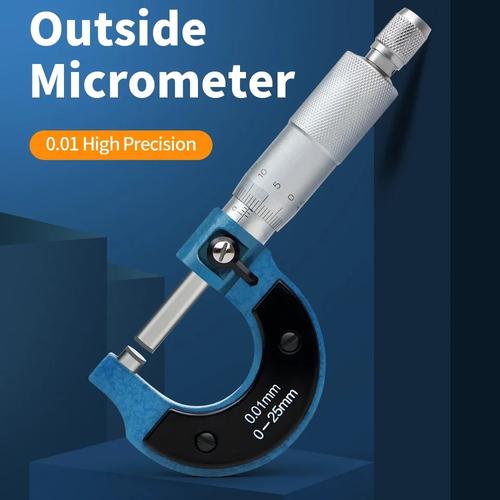 Jual outside micrometer sekrup akurasi 0.01 mm mikrometer diameter luar ...