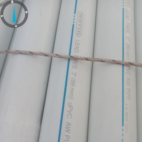 Jual WAVIN PIPA PVC AW 1/2" | 3/4" | 1" | 11/4"@ 4MTR (white mof) - 1/2 ...