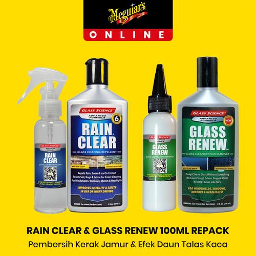 Jual PAKET REPACK Glass Renew Rain Clear Glass Coating Glass Science ...