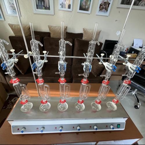 Jual Soxhlet Extractor 250ml 6 set dengan heating mantle electrothermal ...