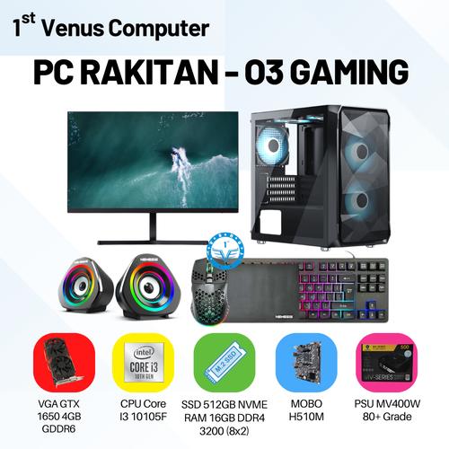 Jual Pc Rakitan Gaming - 03 / Rakitan Pc Gaming Full Set Core I3 10105F ...