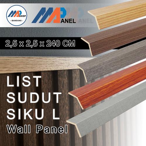 Promo List Sudut Siku L | List Penutup WPC Wall Panel | List Wall Panel ...