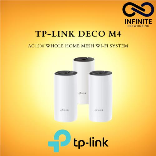 Jual TPLINK DECO M4 1PACK WHOLE HOME MESH WIFI - 1 PACK - Jakarta Pusat ...