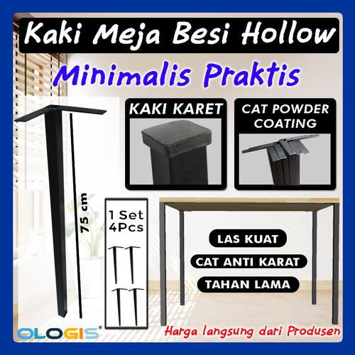 Jual Kaki Meja Besi Hollow Kotak Minimalis Cat Powder Coating Anti ...