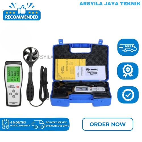 Jual Anemometer Smart Sensor AS836 Certificate Wind Tester AS-836 AS ...