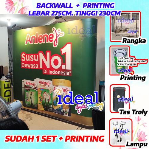 Jual Backwall Backdrop pop up spider portable bongkar pasang - Lurus ...