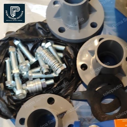 Jual Sepasang Flange PVC ukuran 3 Inch + Baut Mur + Karet - Jakarta ...