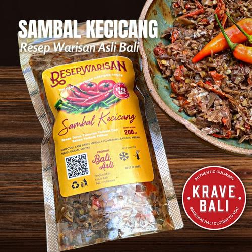 Promo KRAVE BALI Sambal Kecicang / Kecombrang 200 Gram - Sambel ...