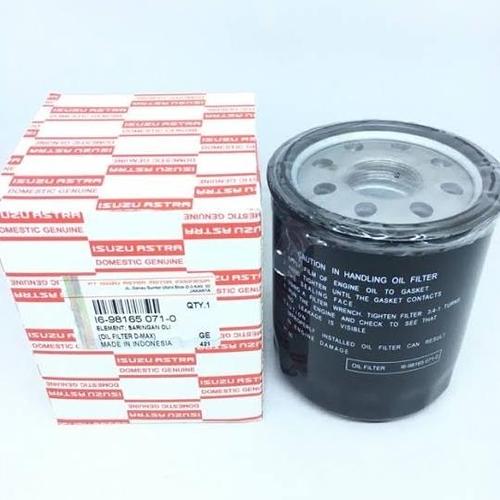 Jual Filter Oli / Oil Filter Isuzu MU-X , Dmax 4JK Original - Jakarta ...