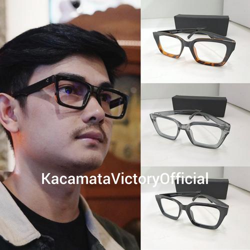 Promo Kacamata Anti Radiasi Pria/Wanita Frame Kotak Bold Tebal Gaya ...