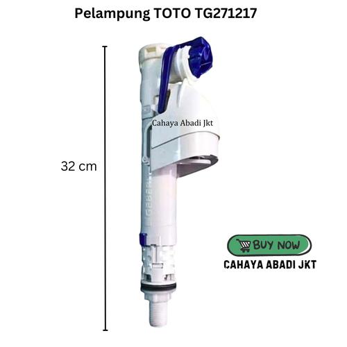 Jual Pelampung Closet TOTO TG271217B / Pelampung Kloset TOTO TG271217 ...