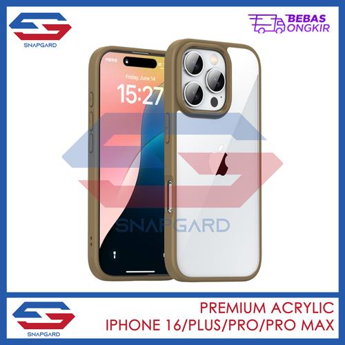 Jual SNAPGARD Premium Acrylic Case for iPhone 16 Pro Case iPhone 16 Pro ...