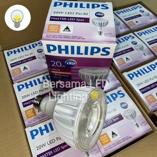 Jual Lampu PAR30 Philips Master LED 20 watt / Philips 20w 3000k 30D 830 ...