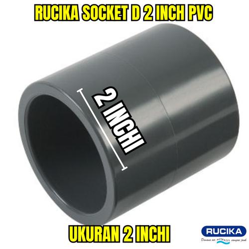 Jual Keni Penyambung Socket Pipa PVC Paralon D Ukuran 2 Inchi Original ...