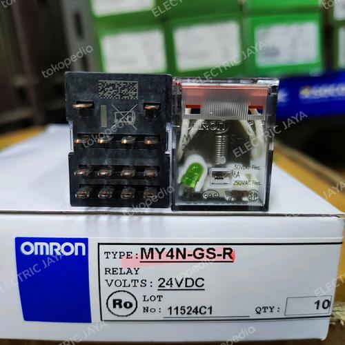 Jual RELAY MY4N 220VAC 24VDC OMRON ORIGINAL - Jakarta Pusat - ELECTRIC ...