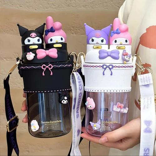 Jual Botol Minum Anak Dual 2IN1 Karakter Melody Sanrio Cinamonroll ...