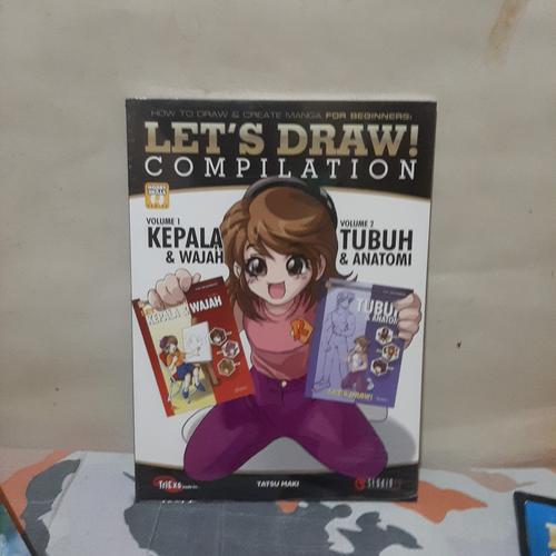 Promo Belajar Menggambar Manga untuk Pemula jilid 1. Let' Draw ...