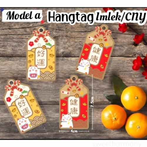 Jual Hang tag label hangtag kartu ucapan Imlek Chinese New Year #1 - Jakarta Pusat ...