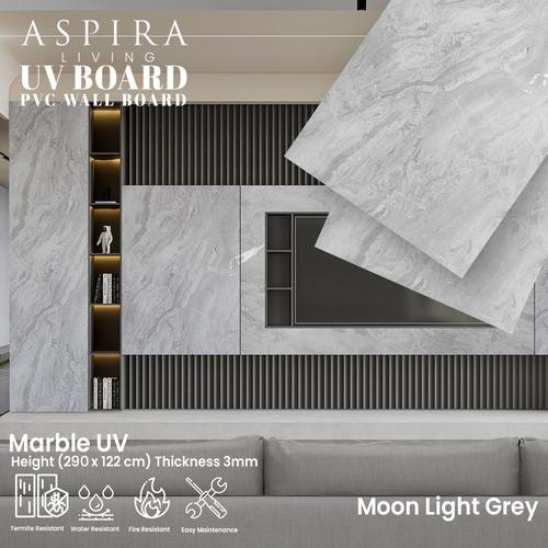 Promo UV Board PVC Marmer 3mm Wall Panel Dinding Granit Dekor Dinding ...