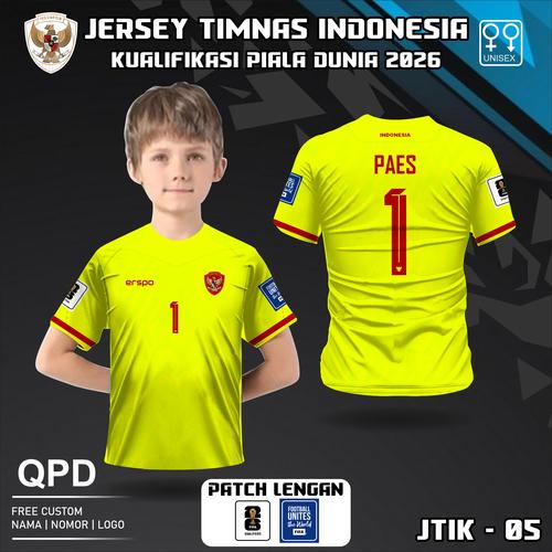 Jual Jersey kiper timnas Indonesia kualifikasi pra piala dunia 2026 ...