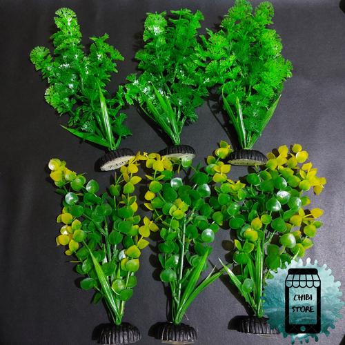 Jual RUMPUT BATU 20CM / RUMPUT HIASAN AQUARIUM PLASTIK 20CM / TANAMAN ...