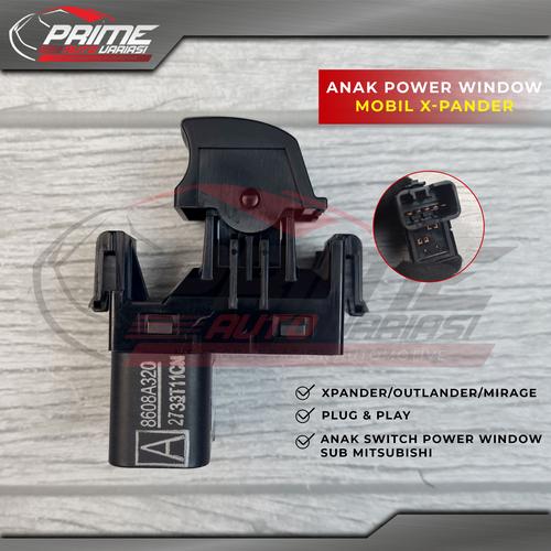 Jual SWITCH ANAK SAKLAR POWER WINDOW XPANDER MIRAGE 8608A320 ORIGINAL ...