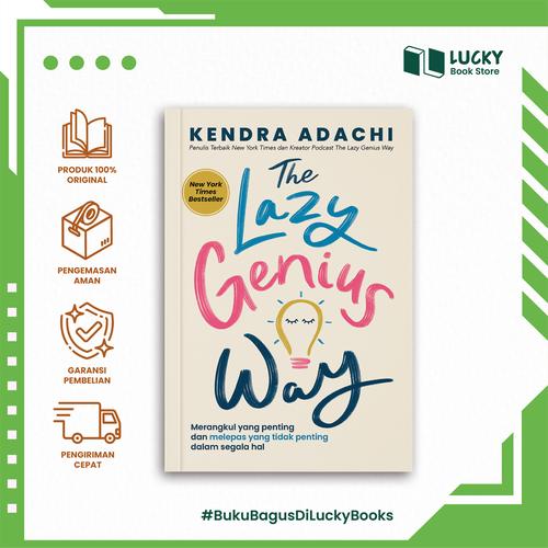Promo Buku THE LAZY GENIUS WAY SENI MENATA HIDUP APA ADANYA ALA LAZY ...