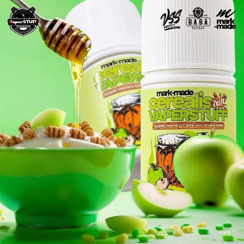 Jual LIQUID FREEBASE - MARKMADE CEREALIS APPLE HONEY VANILLA MILK 3MG 60ML - 11MG - Jakarta ...