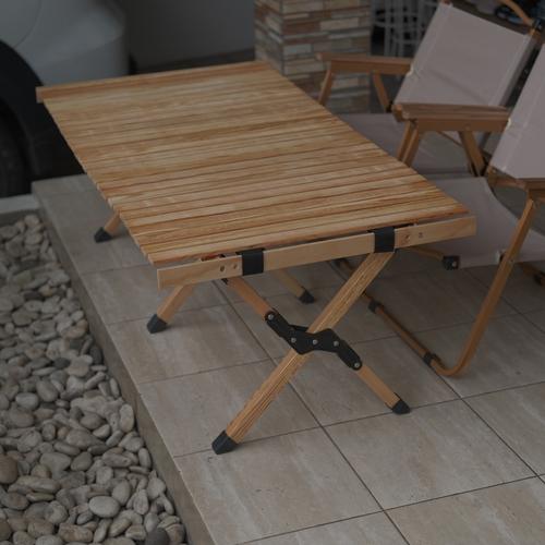 Jual Meja lipat camping 120 cm meja camping ukuran 120 cm warna khaki ...