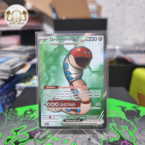 Jual Orthworm EX 162/142 (Stellar Crown) - Kartu Pokemon TCG English ...
