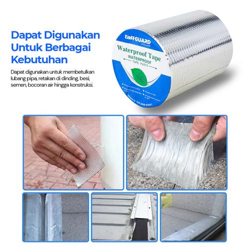 Promo Lakban Anti Bocor Alumunium Foil Lakban Tambal Pipa Ledeng PVC 5Mx30cm - 5cm x 5meter ...