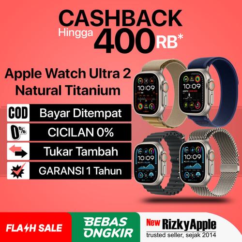 Jual Apple Watch Ultra 2 Natural Titanium Case GPS with Alpine Trail ...