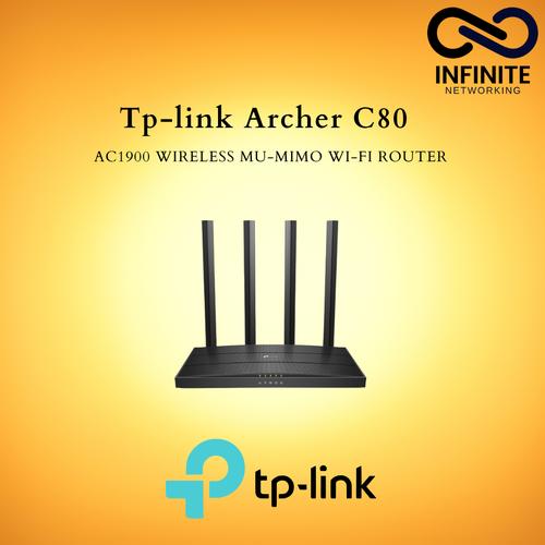 Jual 'TPLINK ARCHER C80 MU-MIMO WIFI ROUTER - Jakarta Pusat - INFINITE ...
