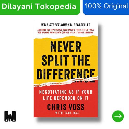 Jual original Never Split the Difference by Chris Voss Original English - Jakarta Pusat - shop ...