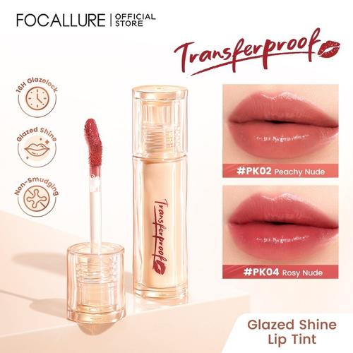 Jual FOCALLURE Lip Tint Super Glazed Shine Lip Glossy Lightweight ...