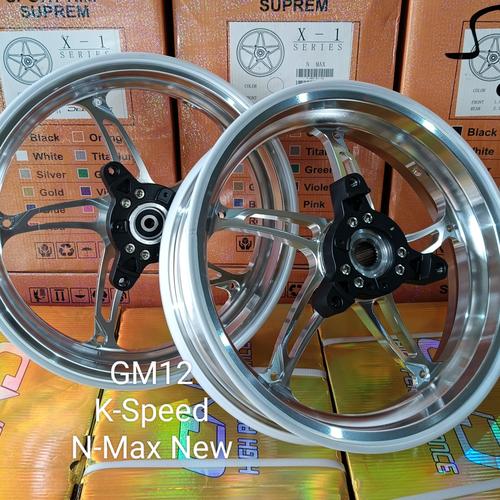 Jual Velg Delkevic K Speed N Max Old/ New, Aerox - Silver Crom, N Max ...