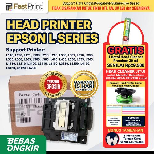 Jual Head Print Printer Epson L110 L120 l210 L220 L300 L385 L405 L301 ...
