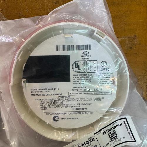 Jual SMOKE DETECTOR SIMPLEX 4098-9714 + BASE - Jakarta Pusat - Mitra ...