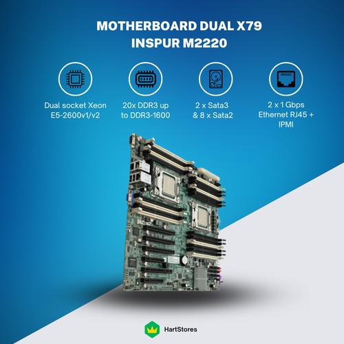 Jual Motherboard Inspur M2220 Dual Socket X79 LGA-2011 Enterprise ...