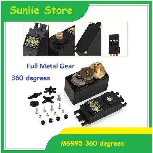 Jual MG995 TOWER PRO 360 DERAJAT MG995R MG996 FULL METAL GEAR arduino ...