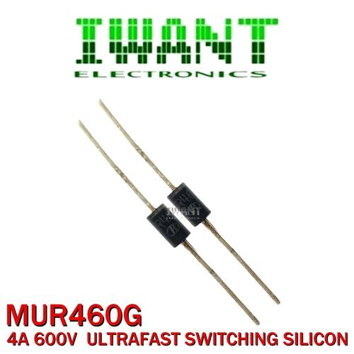 Jual MUR460 DIODE MUR460G 4A 600V DIODA MUR460 MUR 460 ULTRAFAST ...
