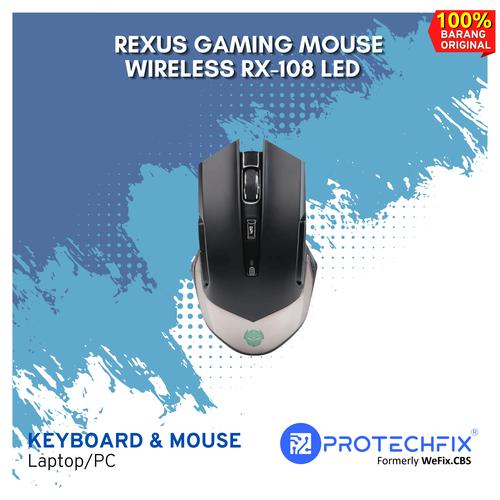 Jual REXUS GAMING MOUSE WIRELESS RX-108 LED - Kota Medan - Protechfix ...