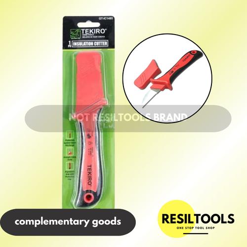 Promo Insulation Cutter Panjang 21 cm Tahan Tegangan 1000 Volt Pisau ...