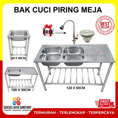 Promo Wastafel Meja Portable Bak Cuci Piring Portable Tempat Cuci ...