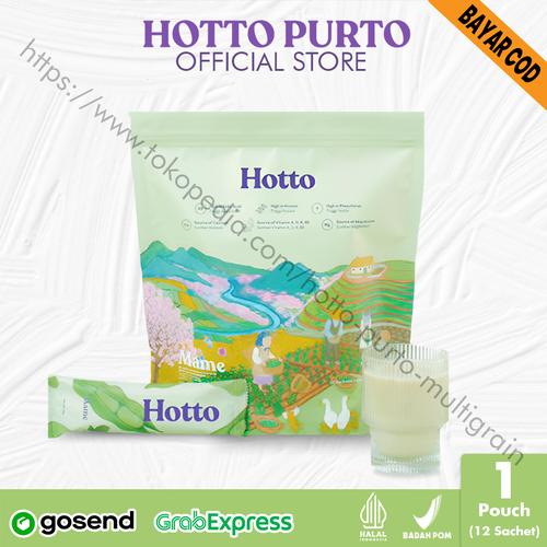 Promo Hotto Purto Multigrain With Edamame Oat - 1 Pouch (12 Sachet) - 3 ...