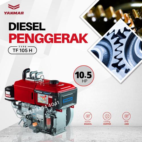 Jual YANMAR TF105R 10.5 PK Mesin Diesel 10.5 HP Penggerak Hopper TF105 MH - TF 105 Hopper - Kota ...