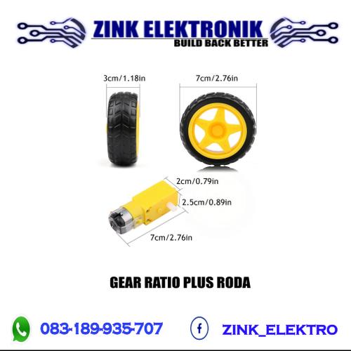 Jual Dinamo roda rc arduino sensor - Kota Mataram - Zink Elektronik ...