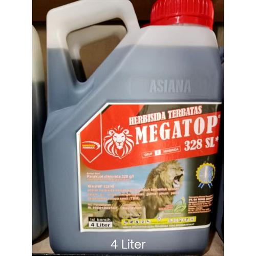 Jual Herbisida Megatop 328SL 4 Liter Original racun rumput - Kab ...