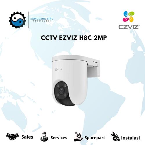 Jual EZVIZ H8C 2MP Pant & Tilt CCTV Outdoor Wifi IP Camera Color Night ...